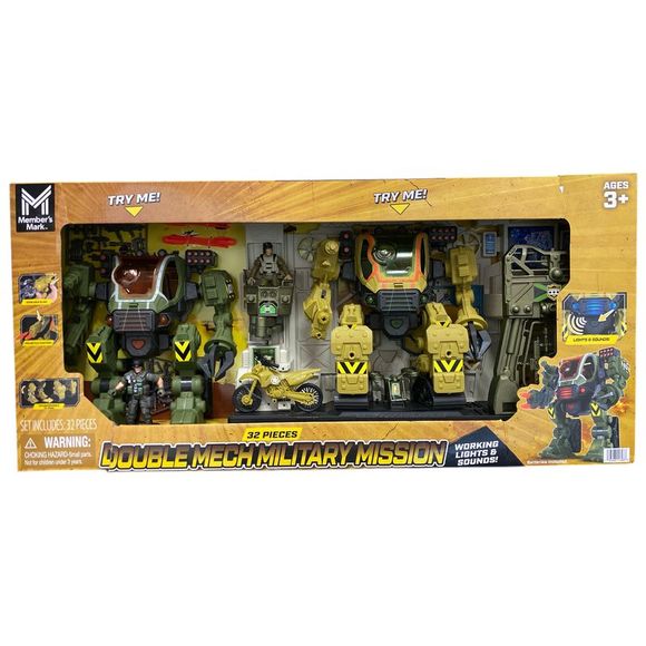 Member's Mark | Toys | Members Mark Double Mech Military Mission ...